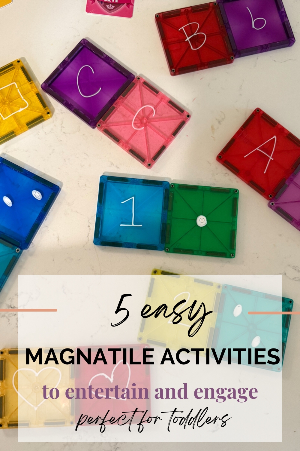 5 Easy Magna-Tile Activities for Toddlers and Preschoolers - Ciara Deanne